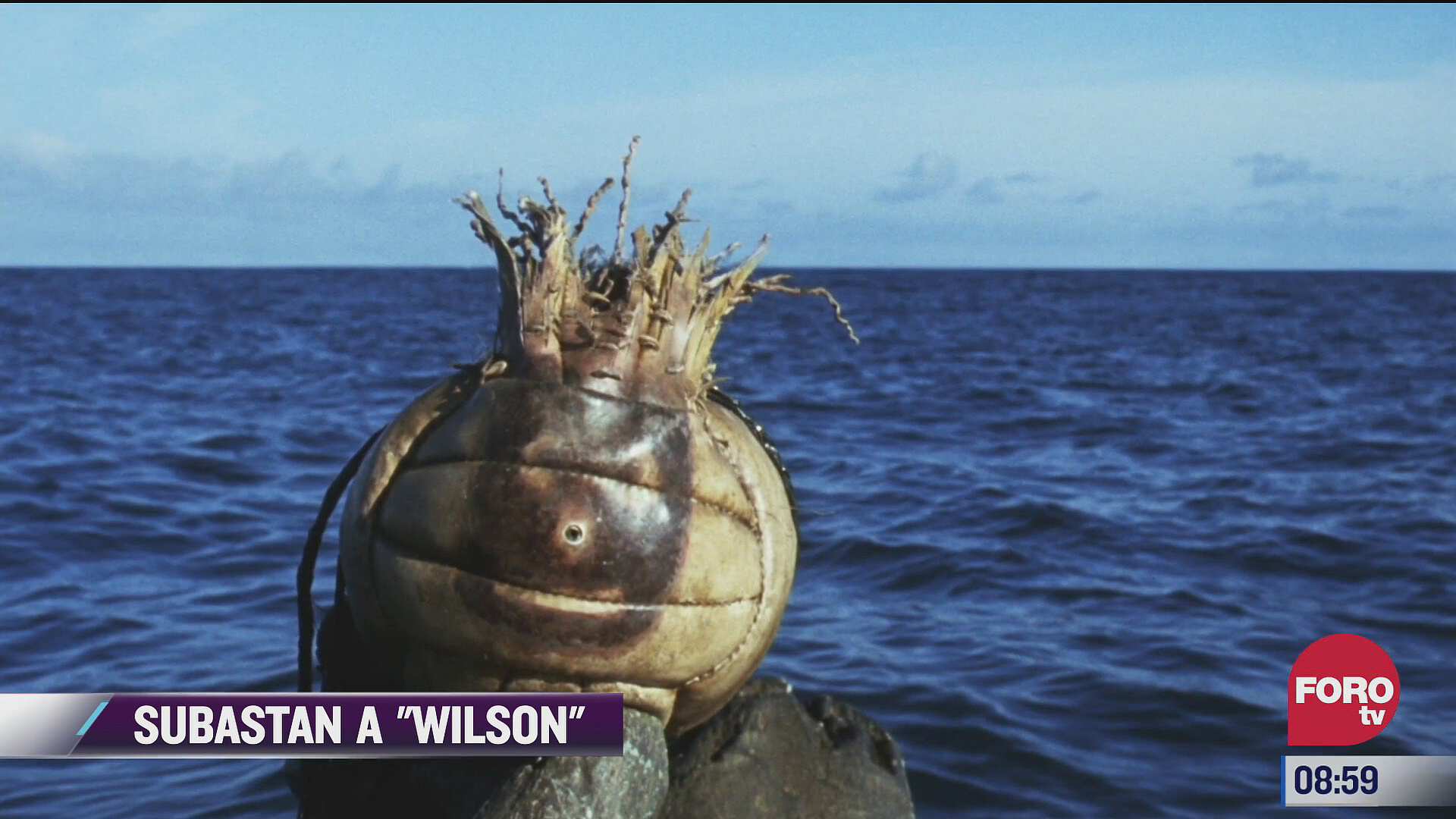 ‘Wilson’, la icónica pelota de la película ‘Náufrago’, es subastada en ...