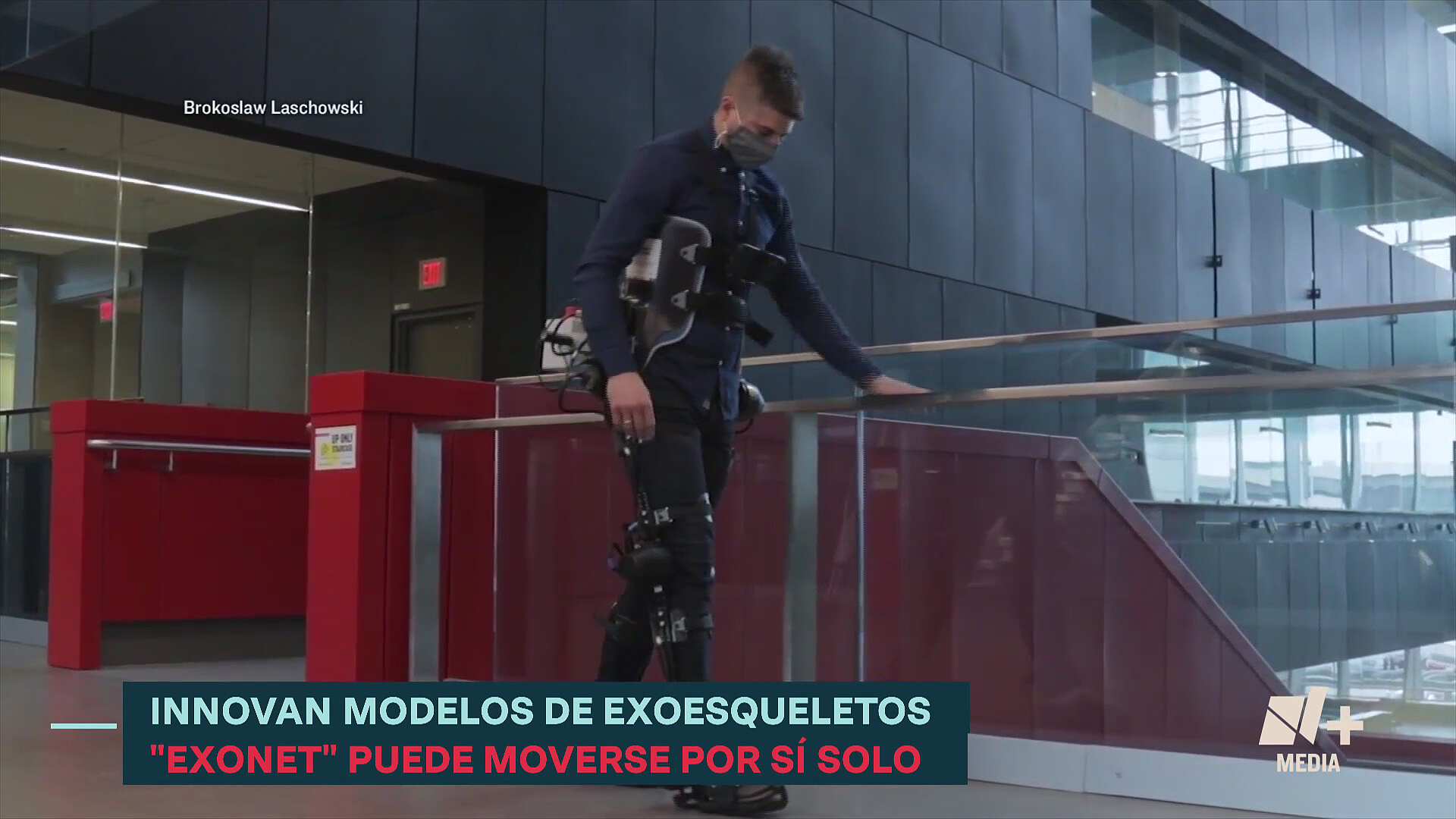 “Exonet”, el exoesqueleto con visión por computadora e inteligencia ...