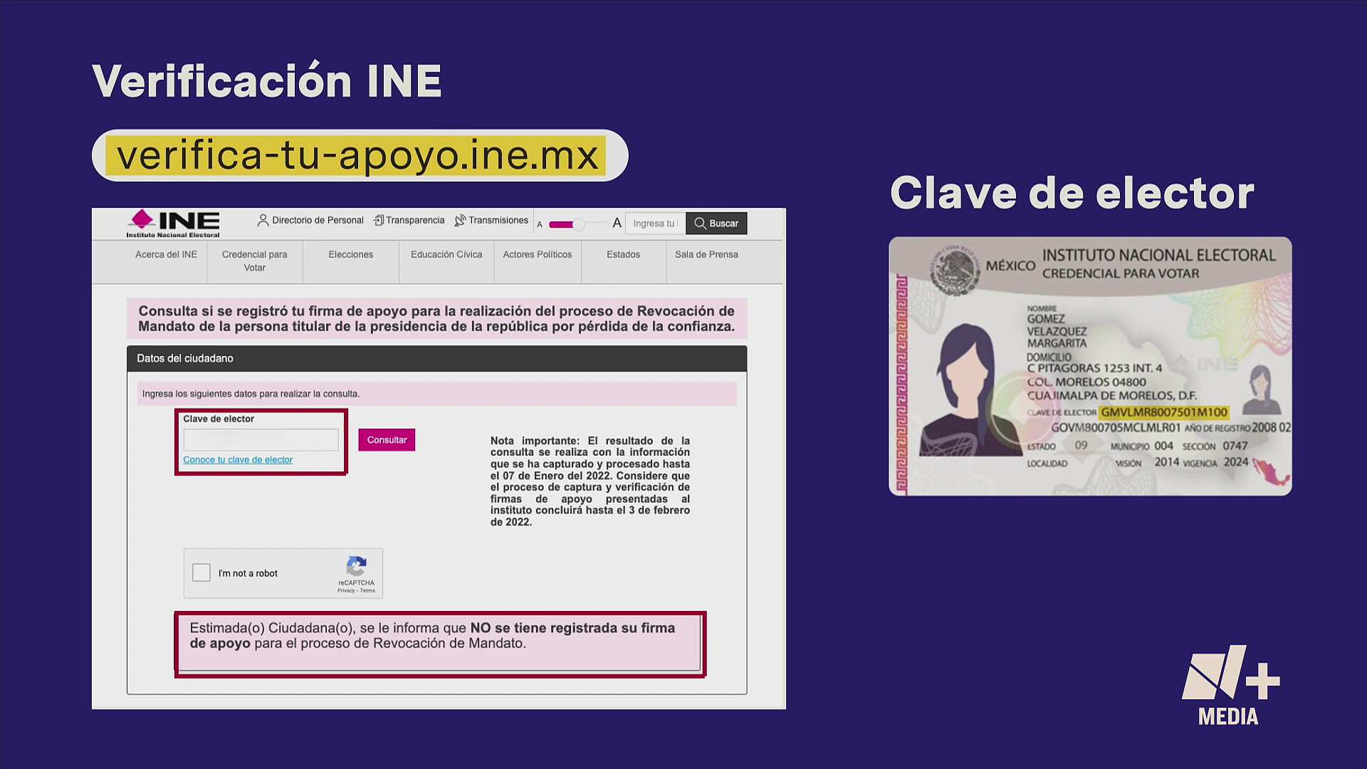 ¿Cómo saber si mi INE fue utilizada sin mi consentimiento? | N+