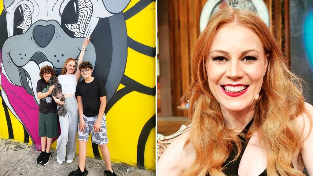 Daniela Magun presume con orgullo el talento de sus hijos