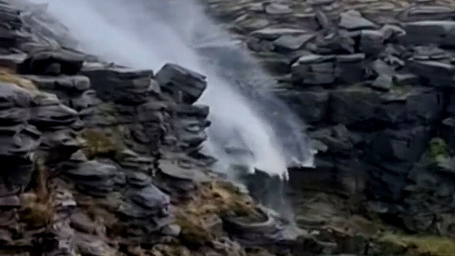 Conoce la Cascada Invertida de Derbyshire, Inglaterra | N+