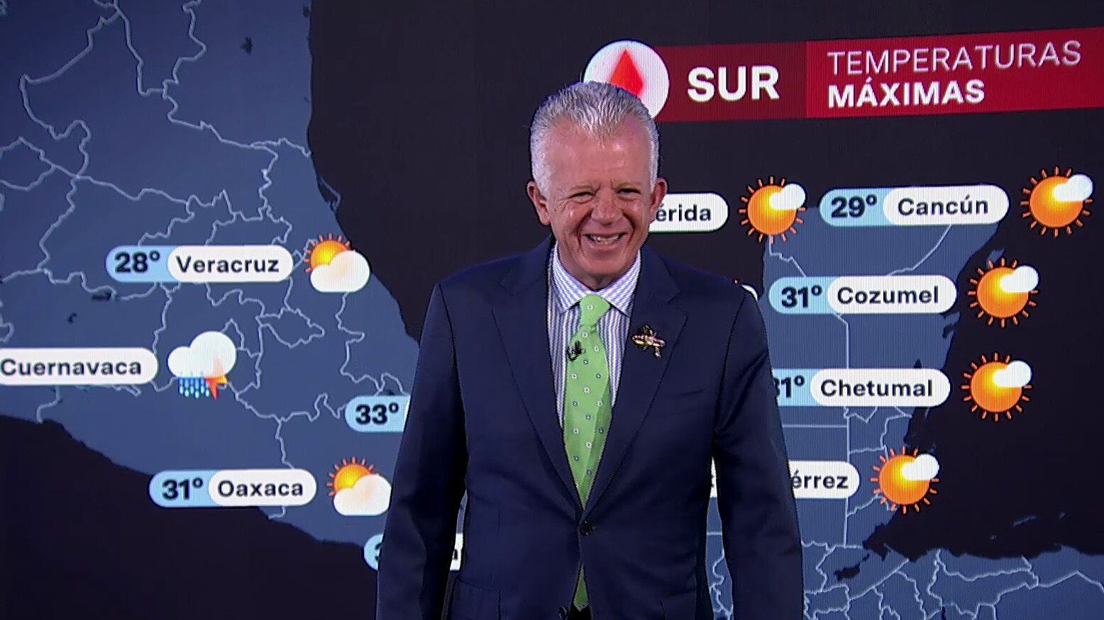 El Pronóstico del Clima del 10 de Abril con el Capitán Archie | N+
