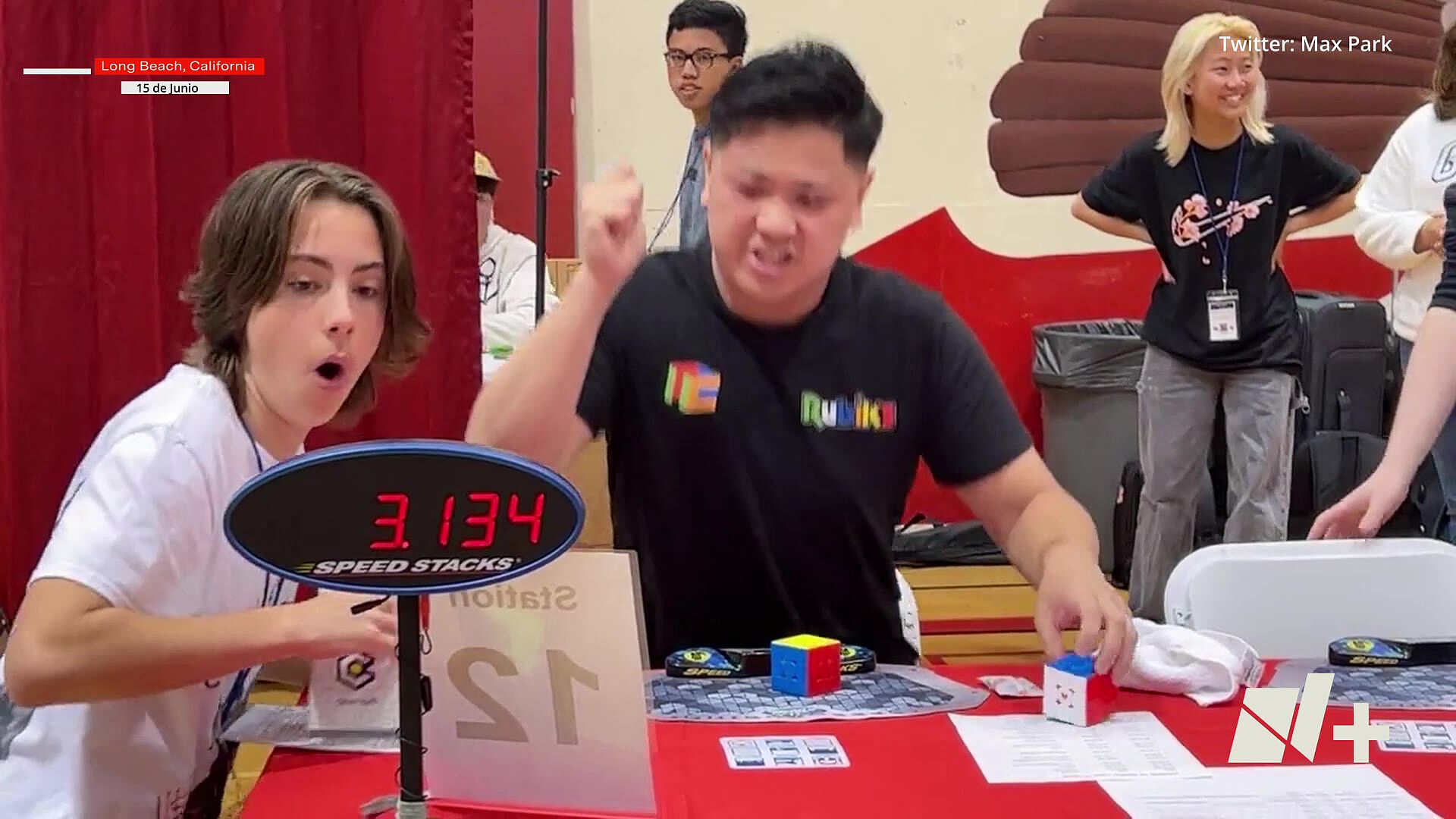 Max Park, Rompió Récord Mundial Al Resolver Cubo Rubik | N+