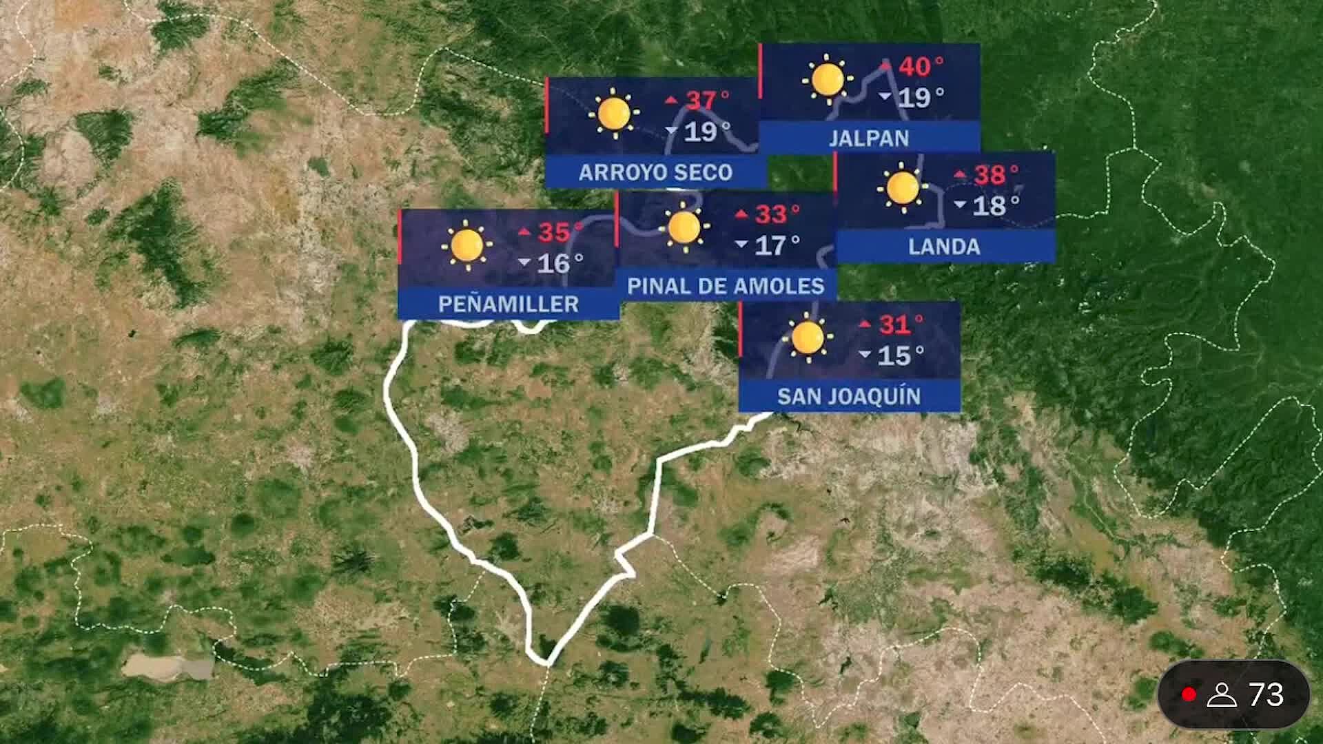 Pronóstico del Clima en Querétaro para hoy 20 de Junio | N+